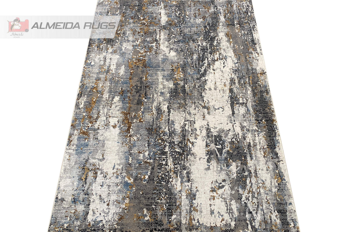 Elexus 1716 - Cream / Grey — Almeida Rugs